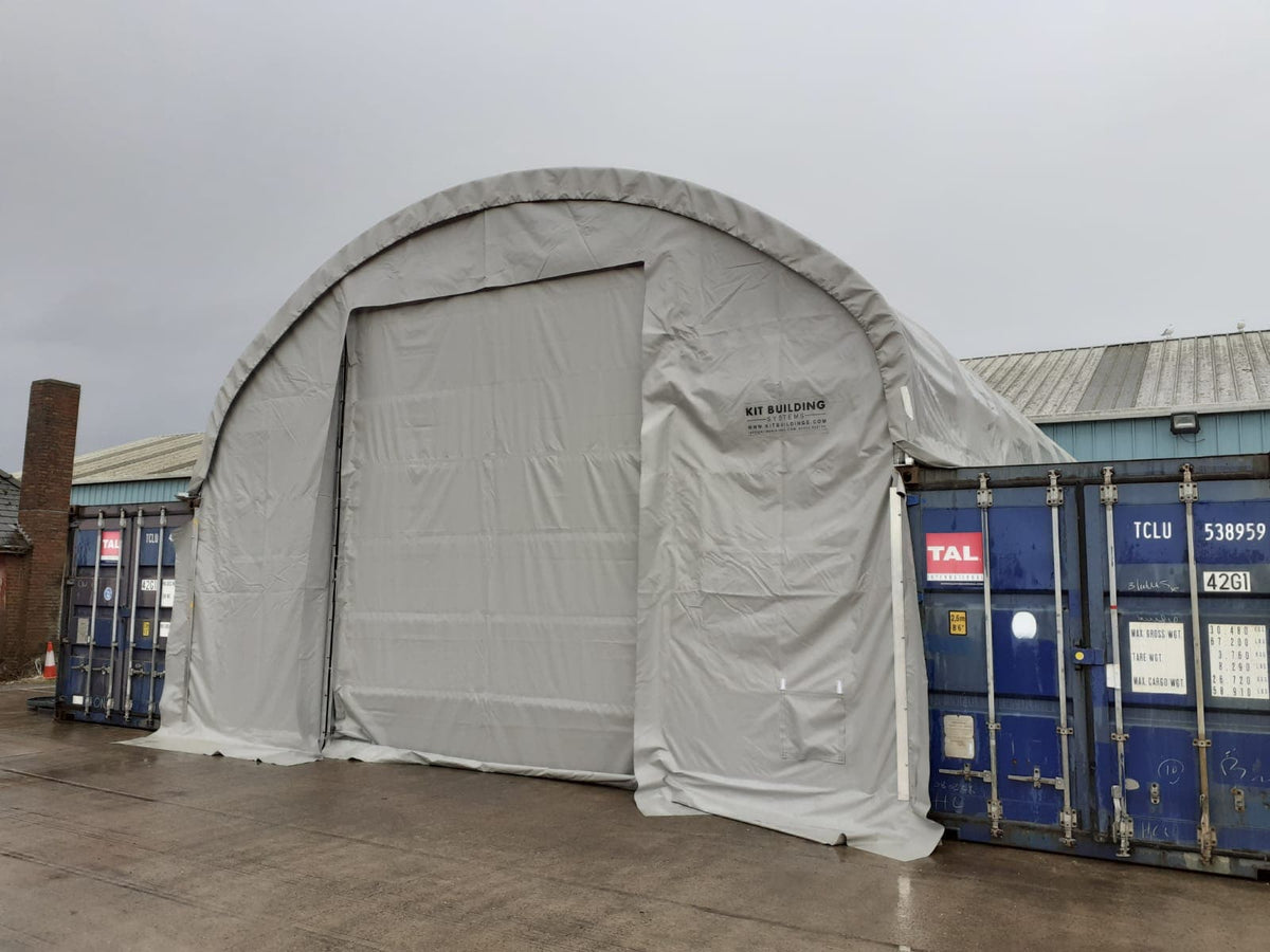 Container Canopy Front Panel | Kit Buildings